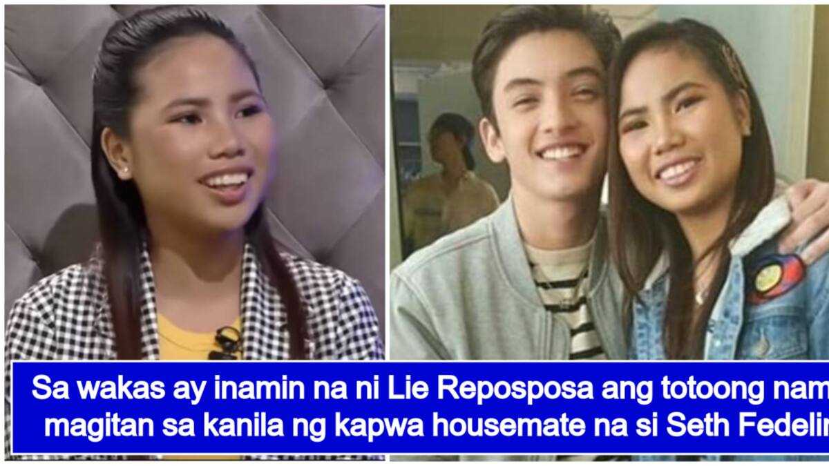 Lie Reposposa finally reveals real status with Seth Fedelin - KAMI.COM.PH