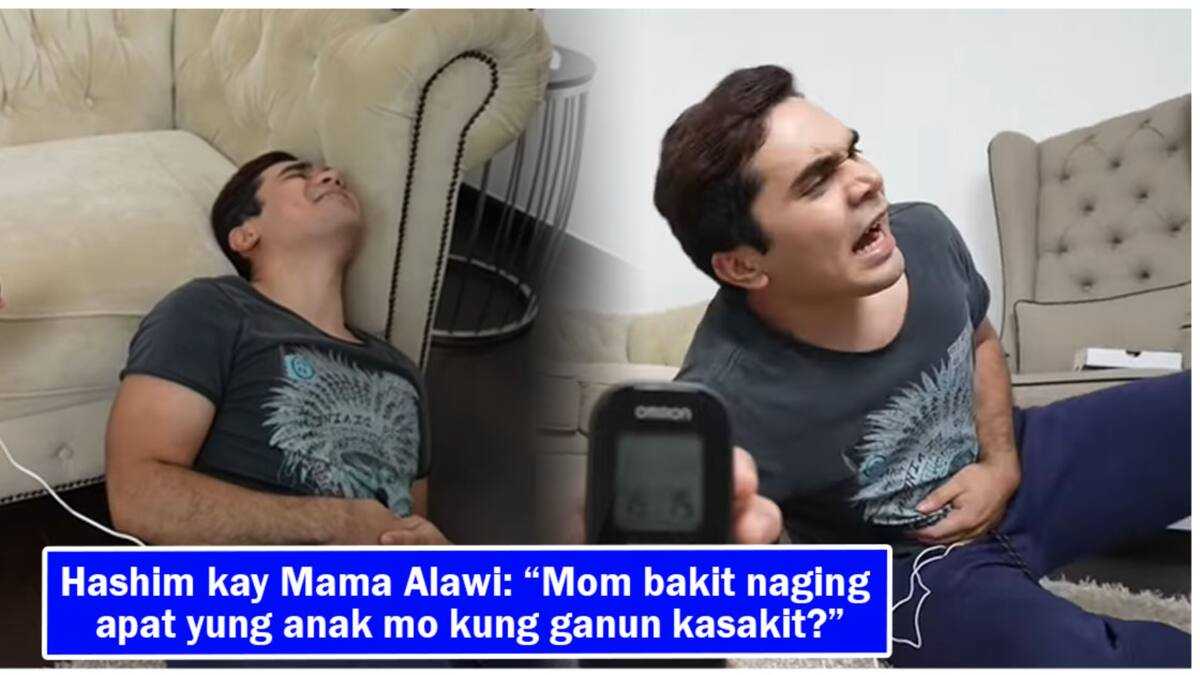 Hashim Alawi, napagulong sa sakit nang subukan ang pregnancy simulator ...