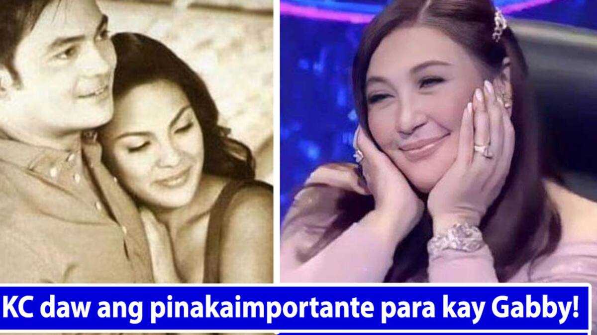 KC lang sakalam! Gabby Concepcion shows who's most important in his ...