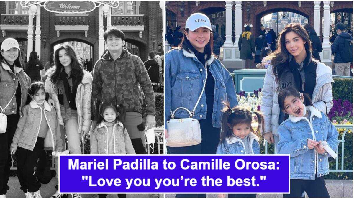 Robin Padilla at panganay niyang si Camille Orosa, nag-bonding kasama si Mariel Padilla at mga ...