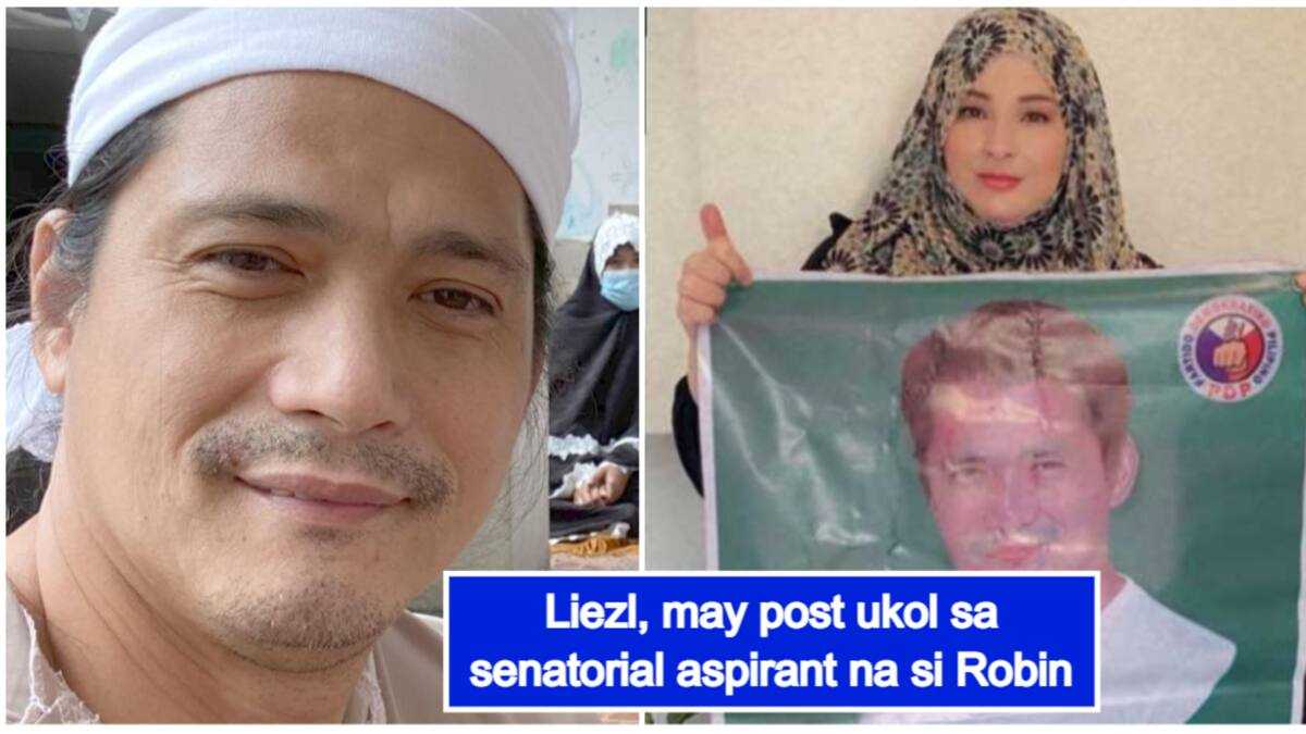 Robin Padilla’s ex-wife Liezl Sicangco shows support for actor’s ...