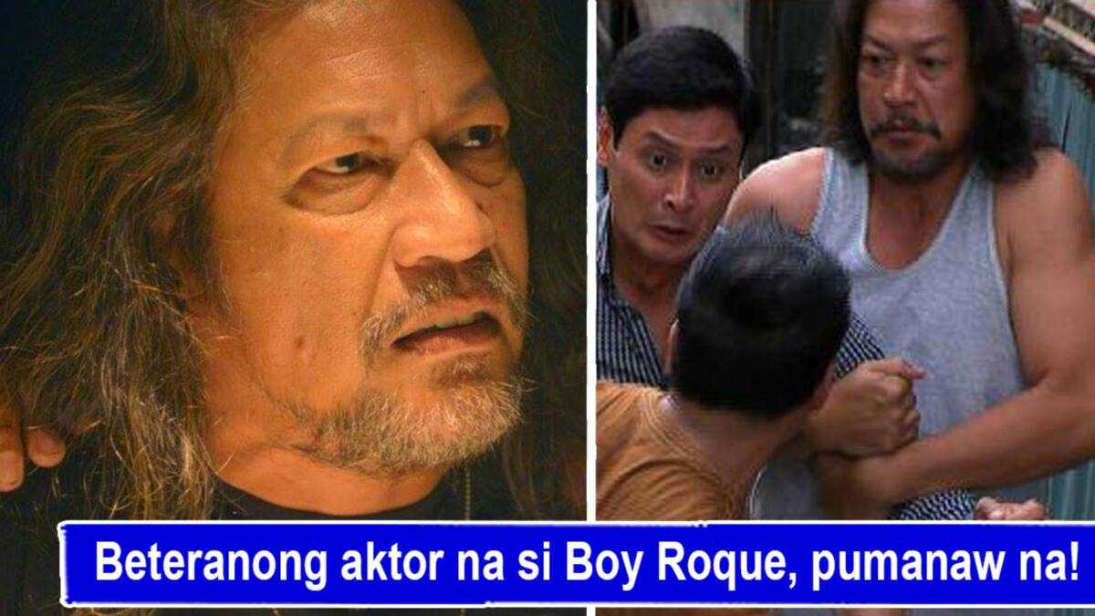 Veteran actor Boy Roque dies, succumbed to heart attack - KAMI.COM.PH