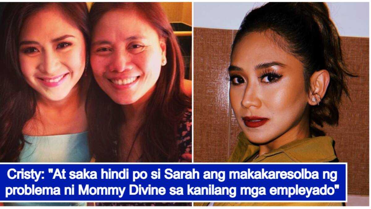 Cristy sa pagiging tikom-bibig ni Sarah Geronimo sa isyu ni Mommy ...