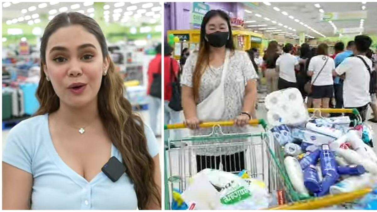 Ivana, pinag-grocery at binigyan ng Php10,000 ang tatlong shoppers na may mabuting puso - KAMI ...