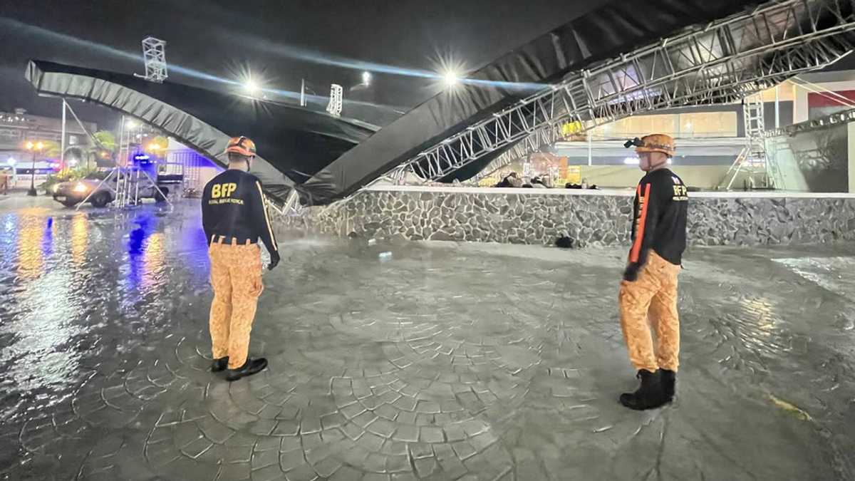 Stage canopy collapse in Albay injures six students during rehearsal ...