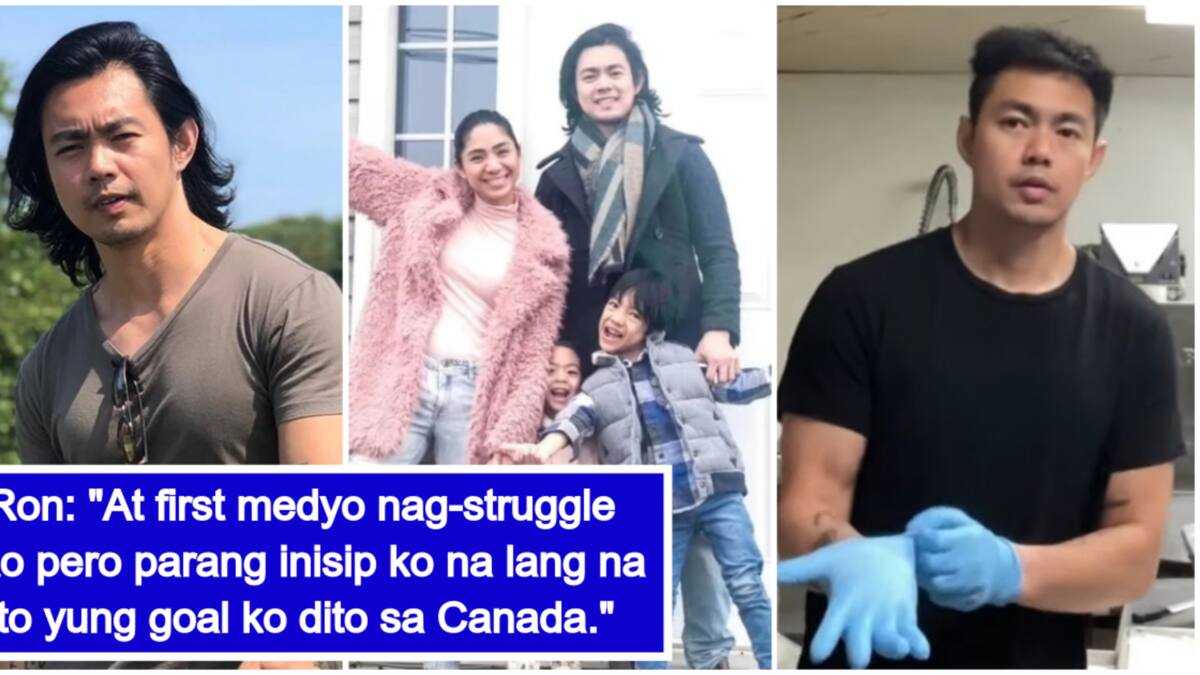 Ron Morales, masaya sa simpleng buhay ng kanyang pamilya sa Canada ...