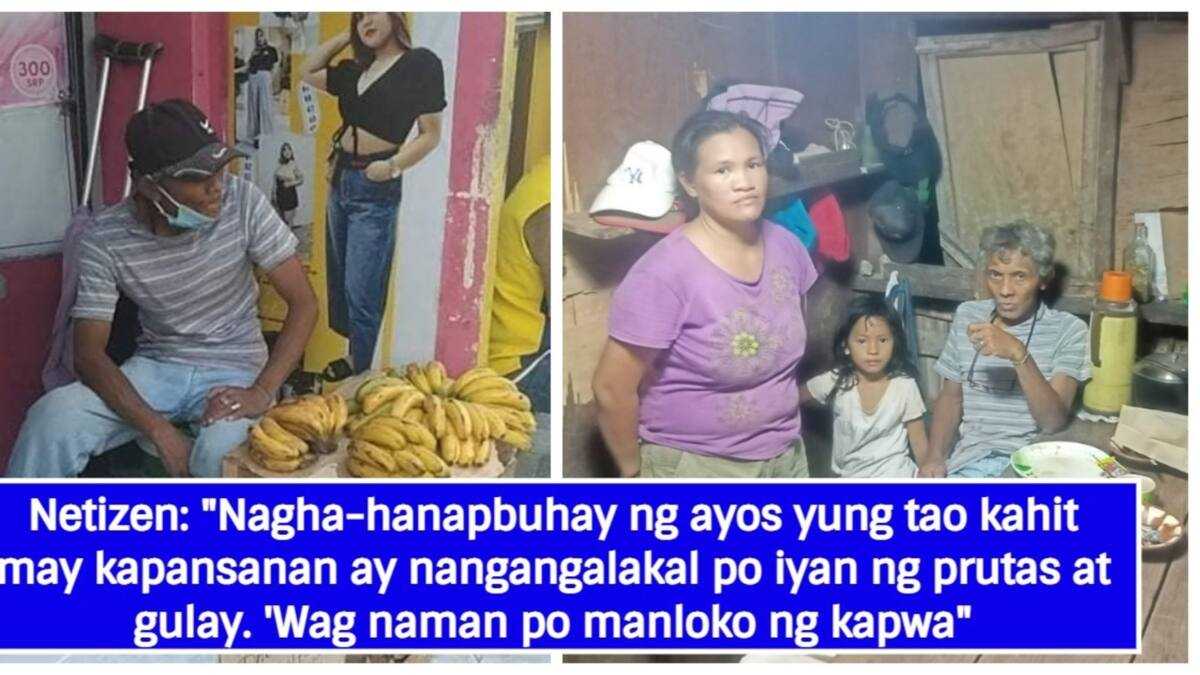 PWD na tindero ng prutas, nanlumo nang mabayaran ng pekeng ₱1,000 ... PWD na tindero ng prutas, nanlumo nang mabayaran ng pekeng ₱1,000 ...