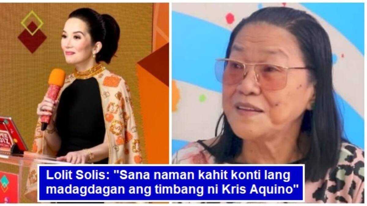 Lolit Solis, nagalala na sa umano’y matinding pagpayat ni Kris Aquino ...