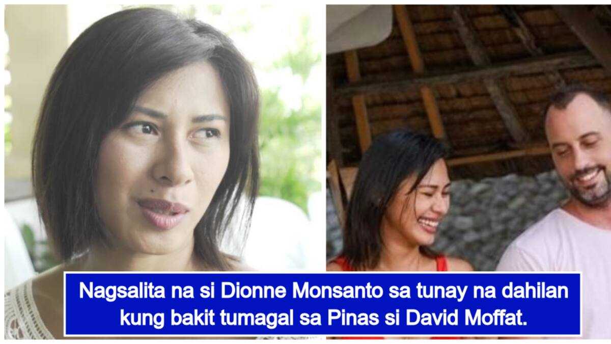 Dionne Monsanto finally reveals true reason behind David Moffat's ...