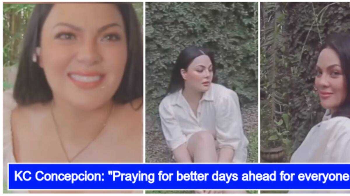 KC Concepcion spreads positivity with her stunning video - KAMI.COM.PH