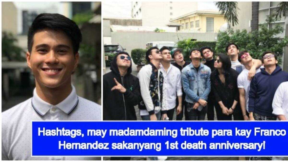 Nakakaiyak! Hashtags pay tribute to Franco Hernandez on his 1st death ...