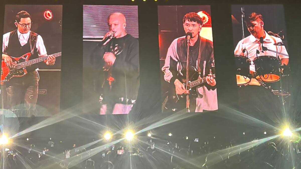 Video ng Rivermaya reunion concert noong sandali na nawala ang sound sa ...