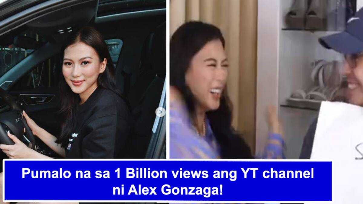 Alex Gonzaga, naabot ang 1 billion views sa YouTube sa 4th year bilang ...