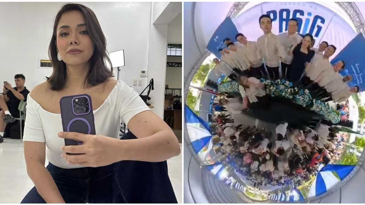 Danica Sotto, napa-'wow' sa in-edit na 360 video ni Vico Sotto mula sa oathtaking niya - KAMI.COM.PH