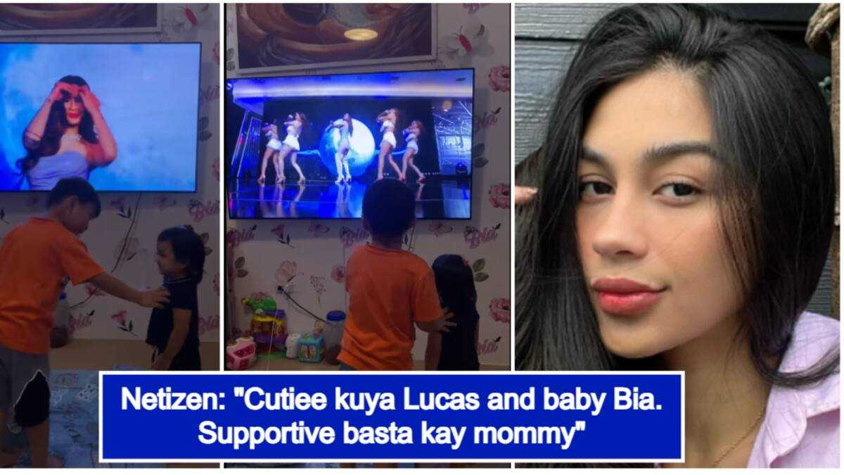 Video nina baby Bia, Lucas na natutuwa habang pinanonood sumayaw ang ...