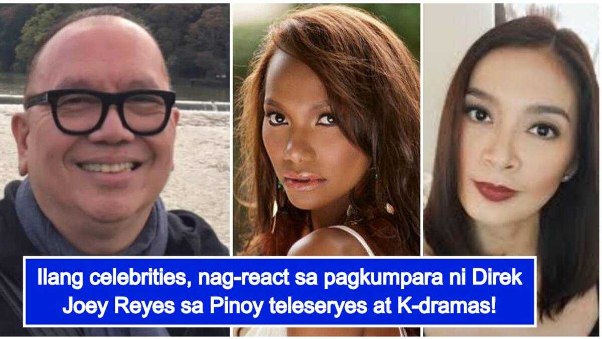 Celebrities make hilarious comments about Direk Joey Reyes’ comparison ...