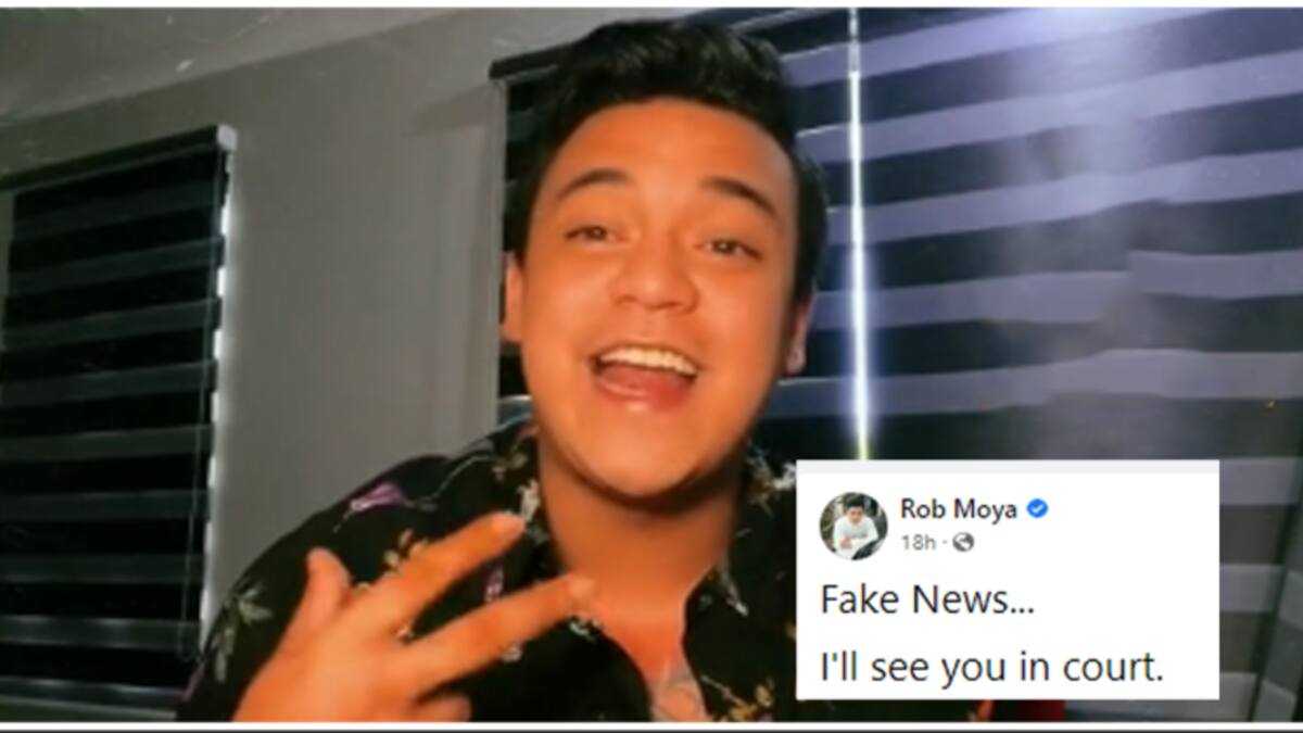 Rob Moya, umalma sa umano'y pambibintang sa kanya ng isang content ...