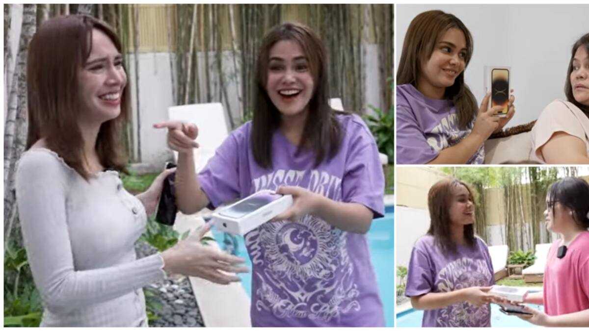 Ivana Alawi, na-prank muna ang buong pamilya bago bigyan isa-isa ng iPhone 14 - KAMI.COM.PH