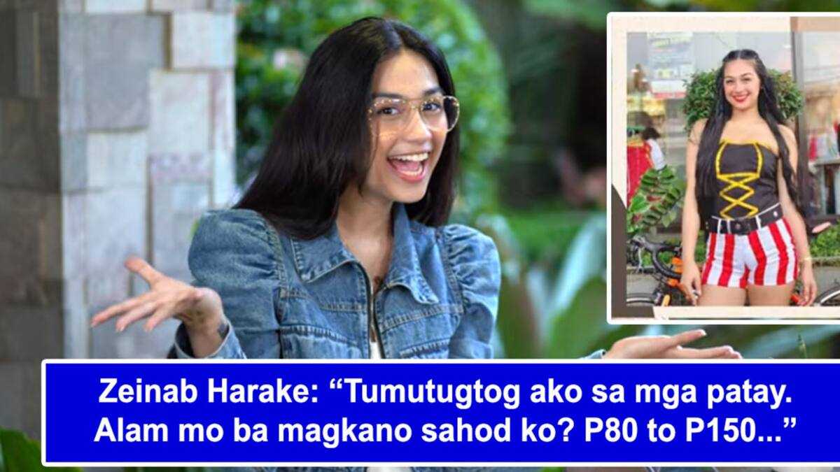 Zeinab Harake, tumutugtog pala sa patay noon; sumasahod ng P80 to P150 ...