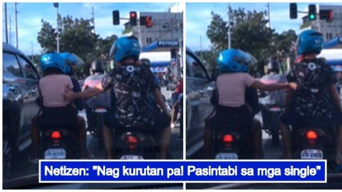 ‘Angkas love story’: Dalawang nagkurutan habang naka-angkas ...
