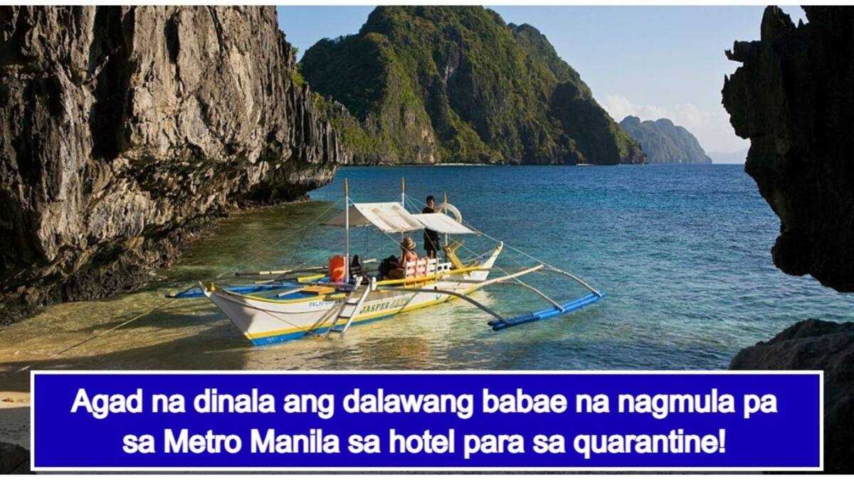 Pasaway! 2 babaeng turista sa Palawan, huli sa pamemeke ng swab test ...
