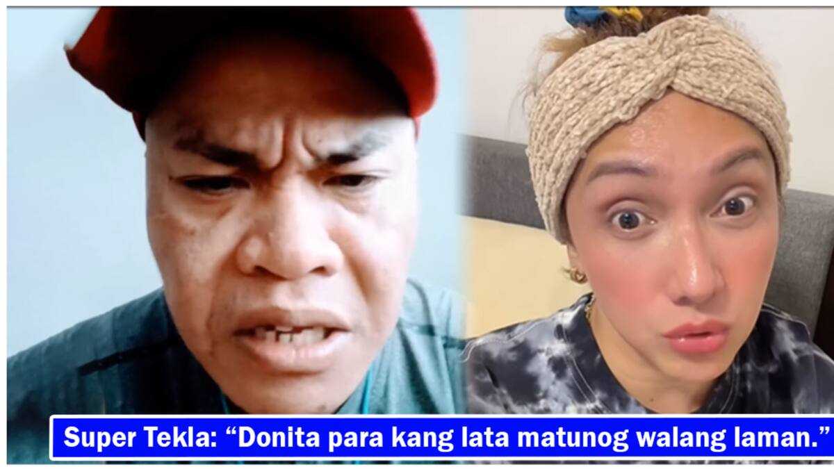 Super Tekla, sinaabihan si Donita Nose na parang lata na matunog at walang laman - KAMI.COM.PH