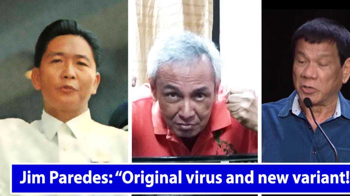 Jim Paredes calls Ferdinand Marcos and Pres. Rodrigo Duterte as ...