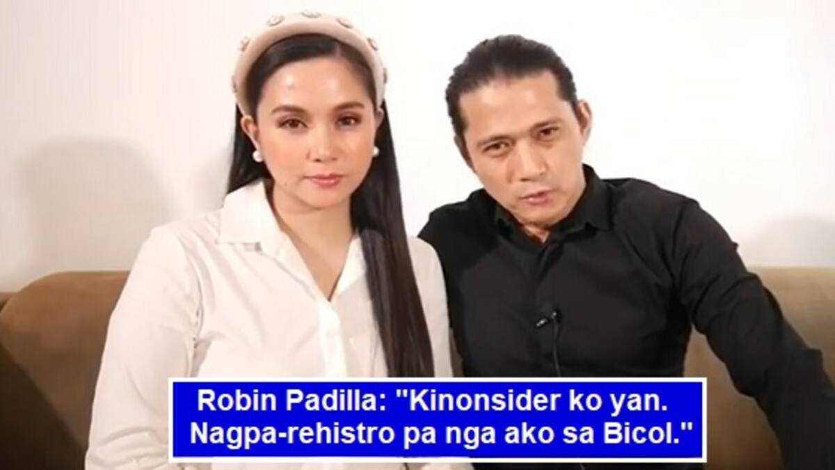 Robin Padilla, umatras sa balak niyang tumakbo sa Bicol bilang governor ...