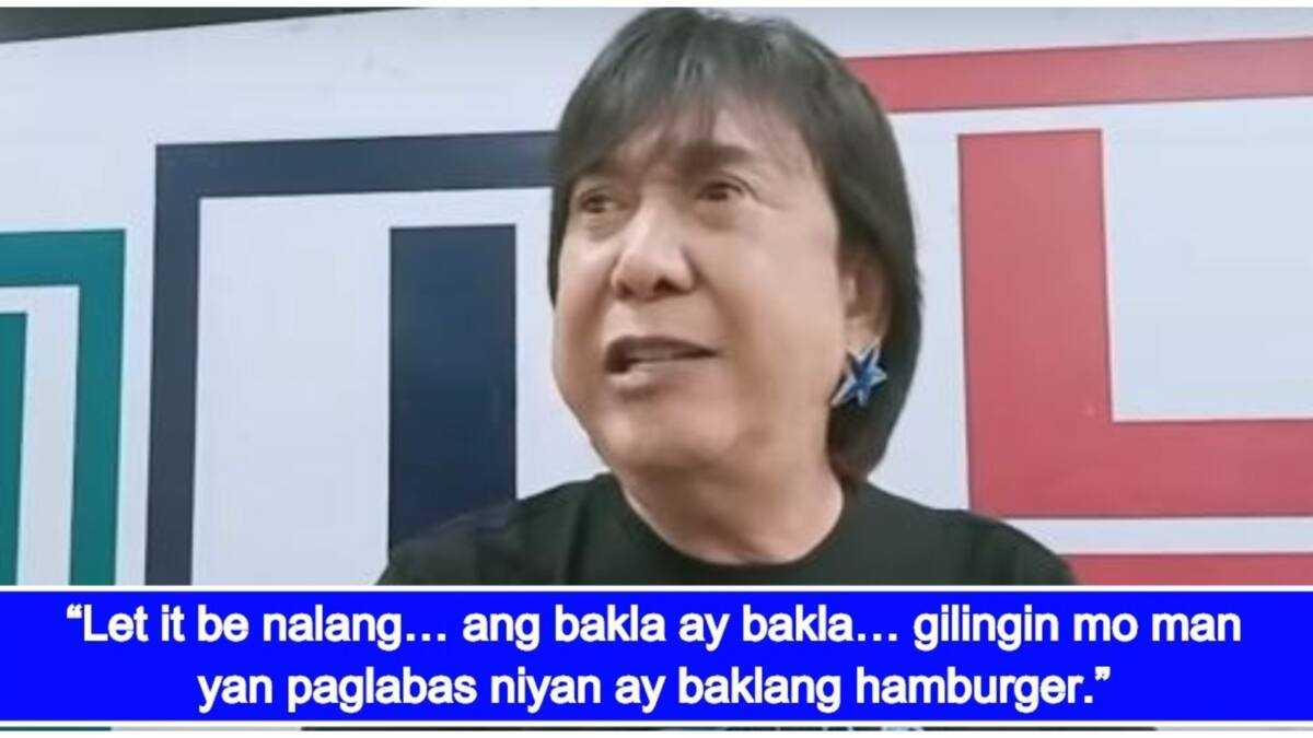 "Baklang hamburger" comment ni Ricky Reyes kaugnay ng SOGIE bill, viral ...