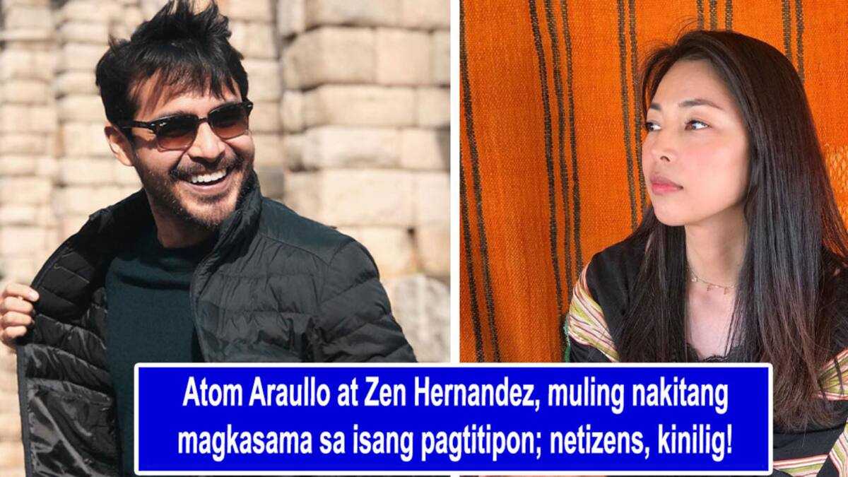 Atom Araullo at Zen Hernandez, muling nakitang magkasama sa isang ...