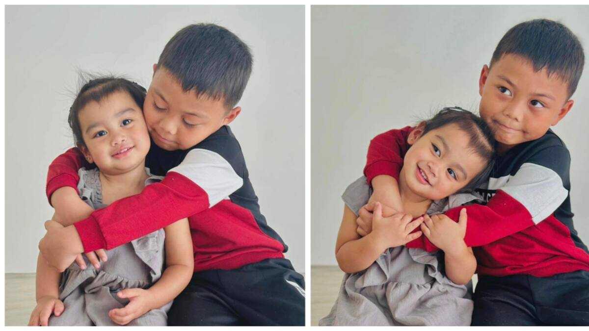 Zeinab Harake, ibinahagi ang larawan ng mga anak na sina Bia at Lucas: "Sarap niyong tingnan ...