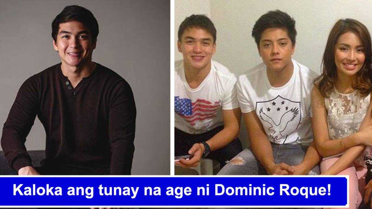 Dominic Roque's real age stuns netizens; it seems he does not age ...