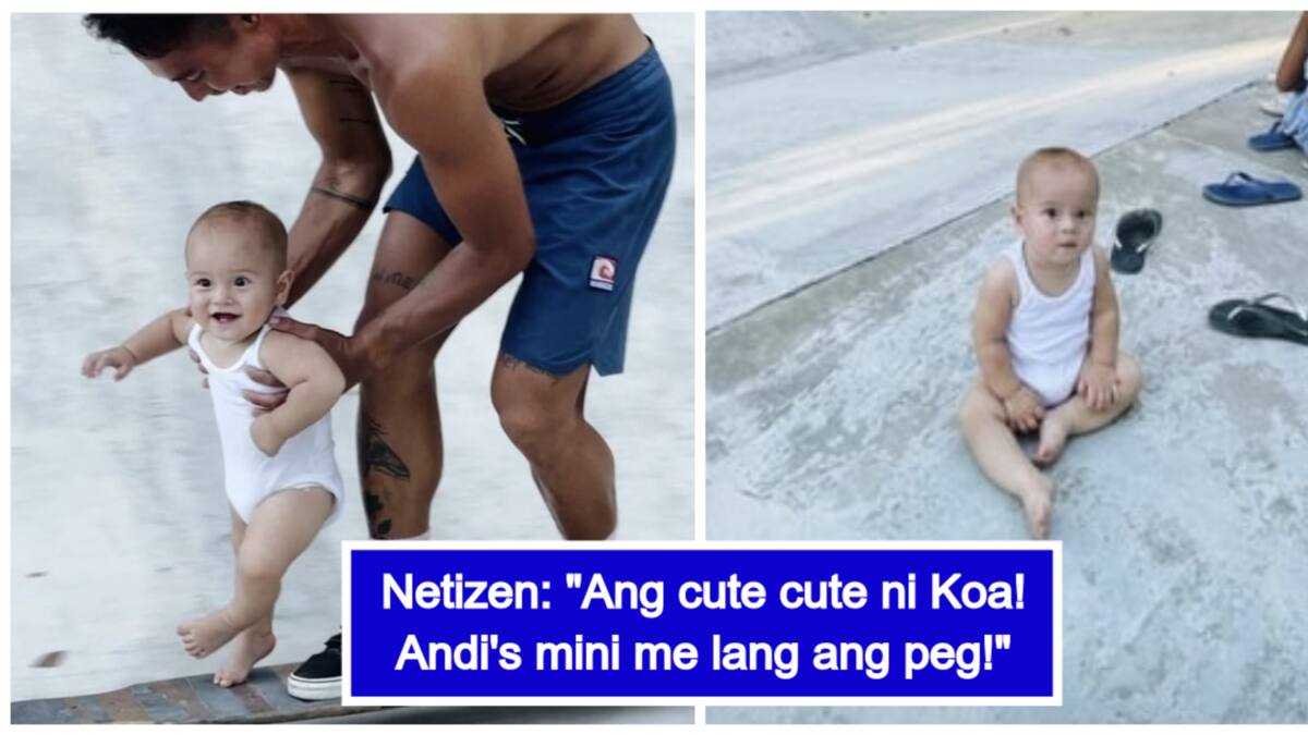 Andi Eigenmann shares baby Koa's first skating experience with Philmar ...