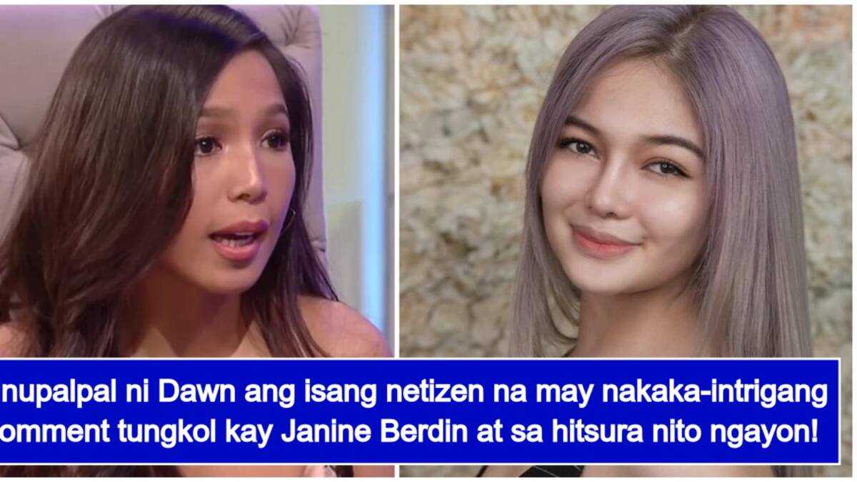 Dawn Chang bravely defends Janine Berdin over ‘retoke’ issue - KAMI.COM.PH