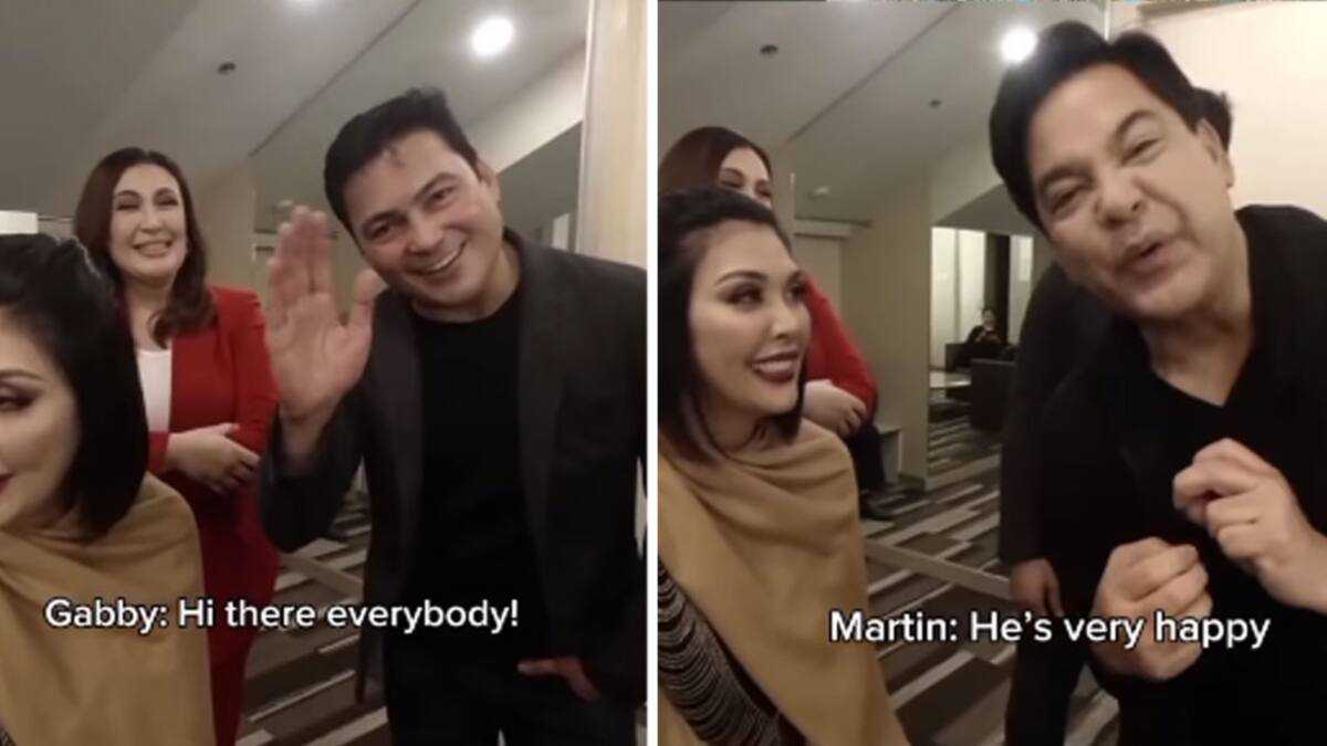 Video ni Martin Nievera na tinutukso sina Gabby at Sharon Cuneta, viral ...