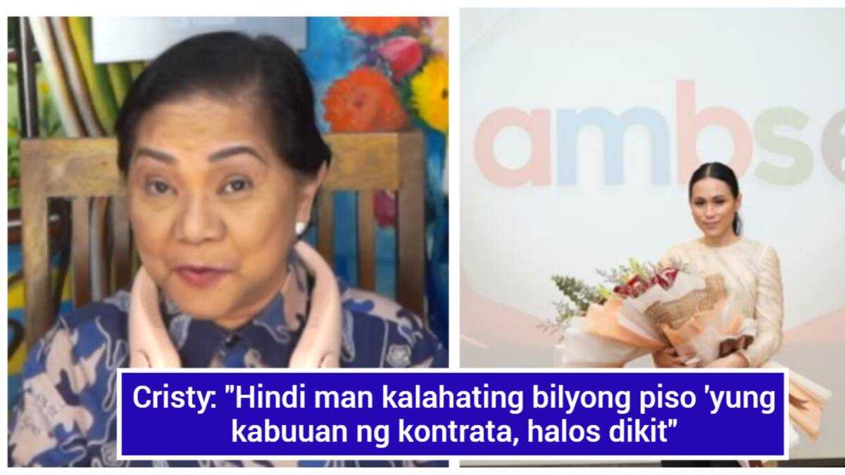 Cristy sa nababalitang kalahating bilyong pisong TF ni Toni G: "Di ako ...