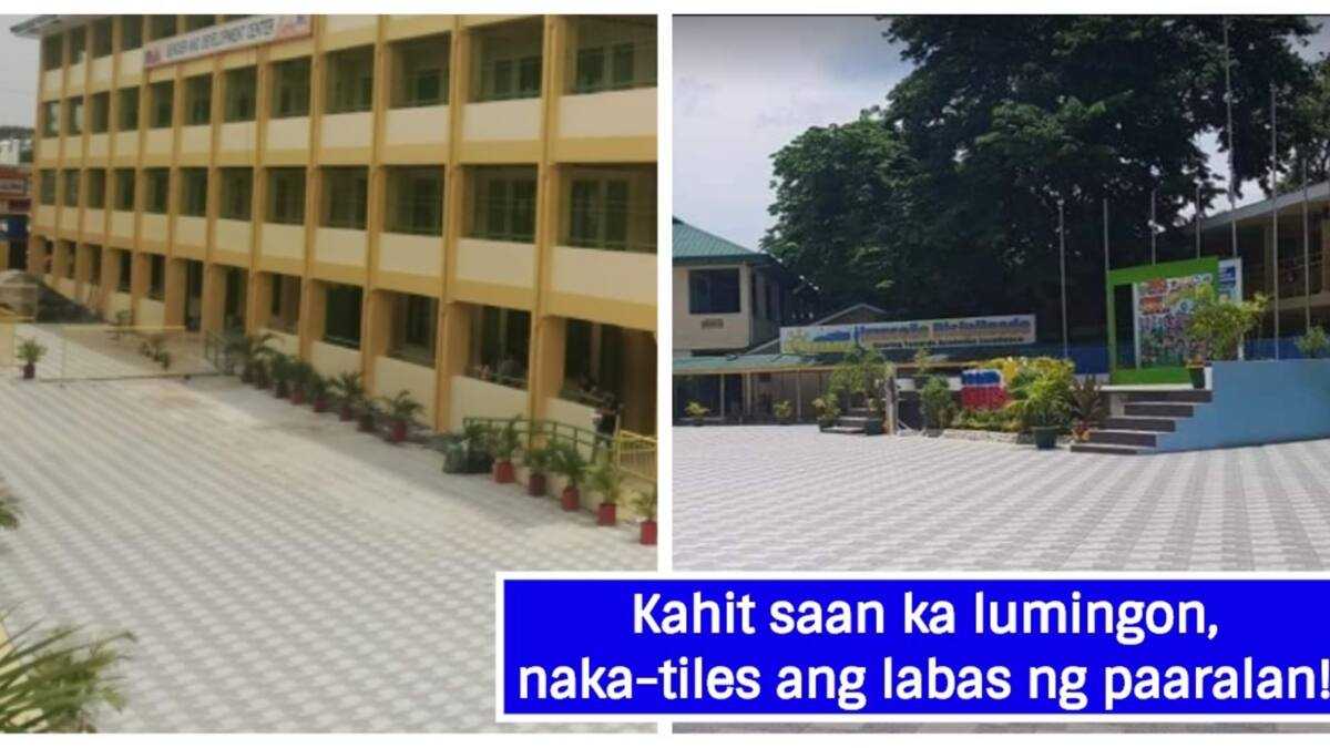 Paaralan sa Imus, hinangaan dahil sa pagpapa-tiles ng buong school ... Paaralan sa Imus, hinangaan dahil sa pagpapa-tiles ng buong school ...