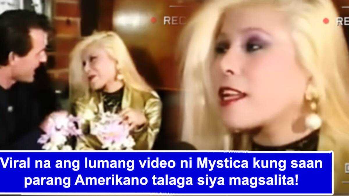Mystica, lumang video kung saan parang Amerikano siya kung mag-English ...