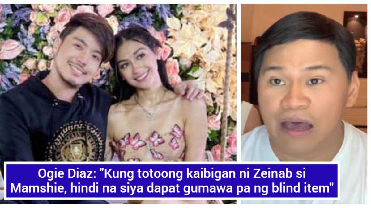 Ogie Diaz sa naging isyu nina Wilbert at Zeinab; "Diniretso nalang sana ...