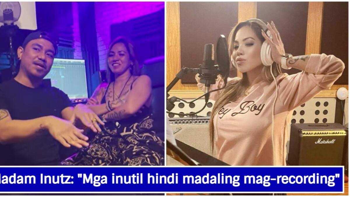 Madam Inutz, ibinahagi ang behind the scenes ng recording niya ng ...