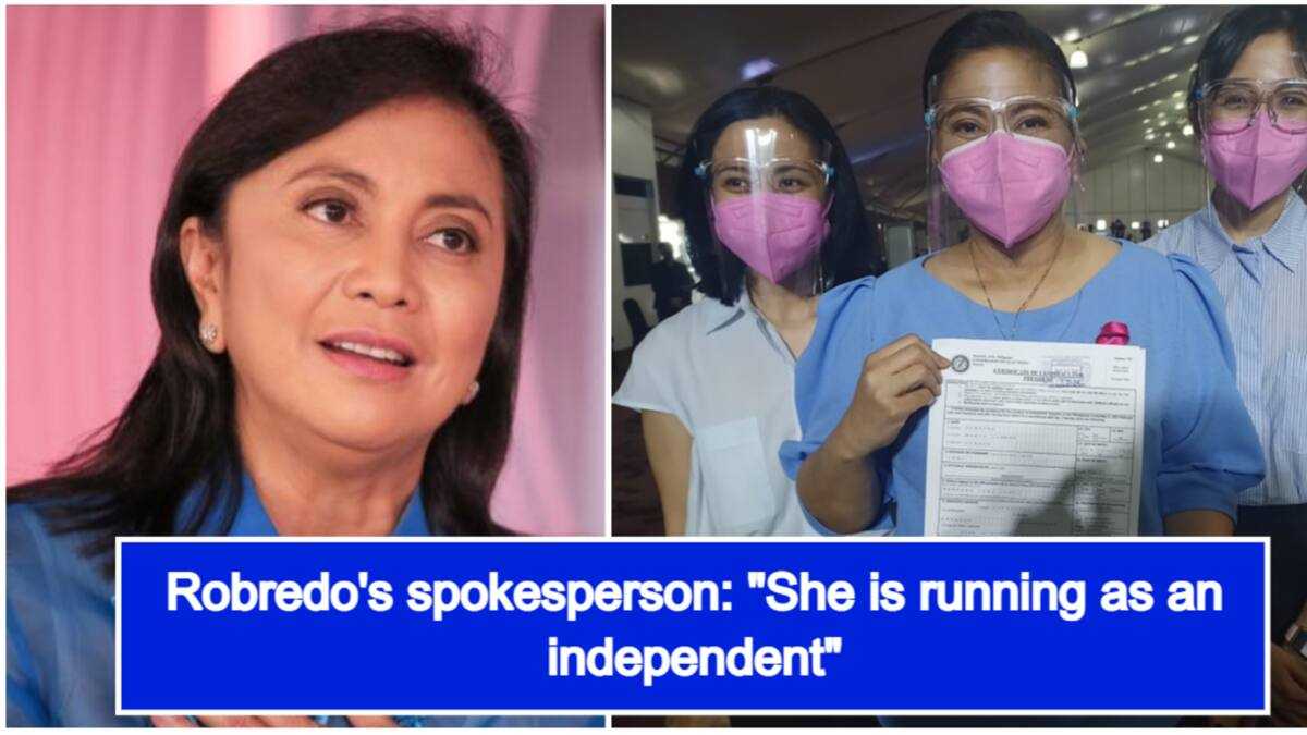 Leni Robredo files COC for president as independent candidate - KAMI.COM.PH