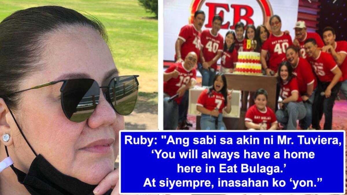 Ruby Rodriguez addresses rumors about her "leaving" Eat Bulaga: "It's a ...