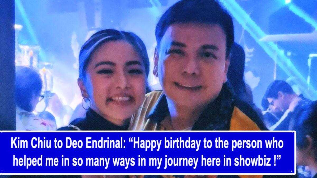 Kim Chiu, nag-post ng madamdaming greeting para kay Deo Endrinal: “The ...