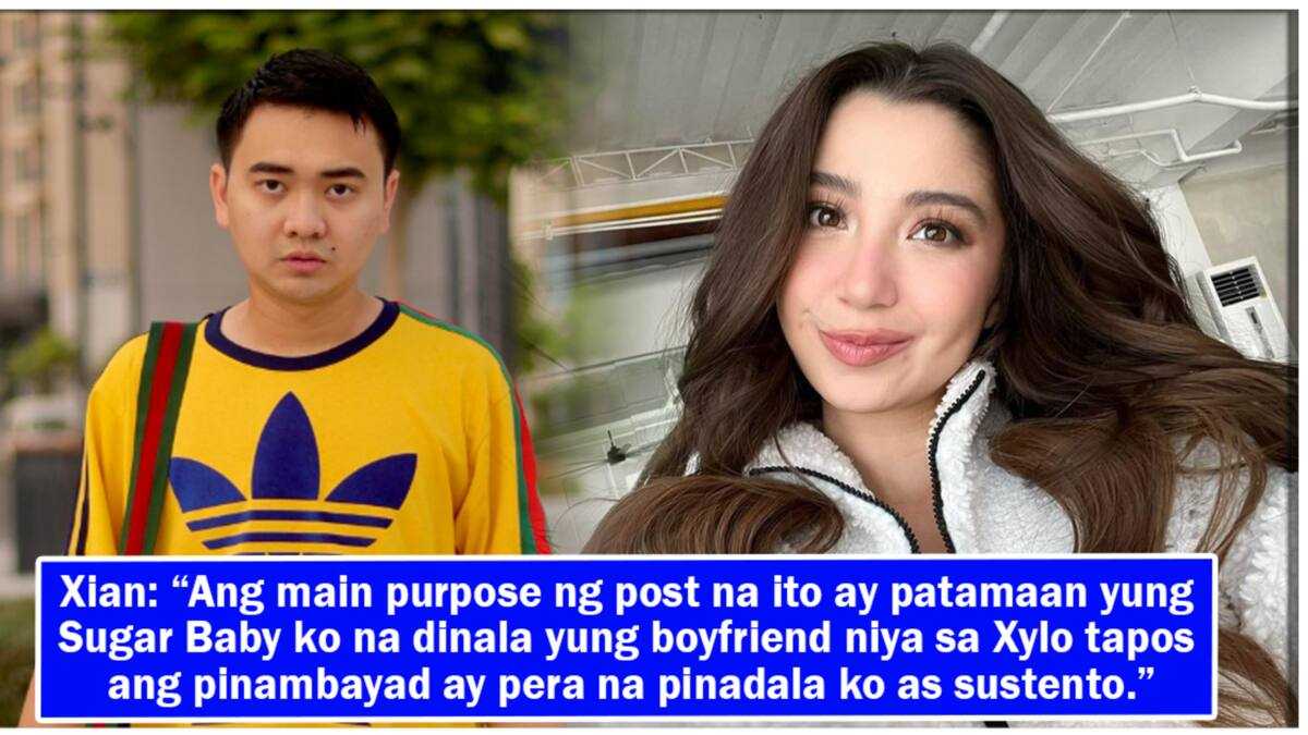 Xian Gaza, nilinaw na ang "sugar baby" niya ang pinatatamaan sa kanyang ...