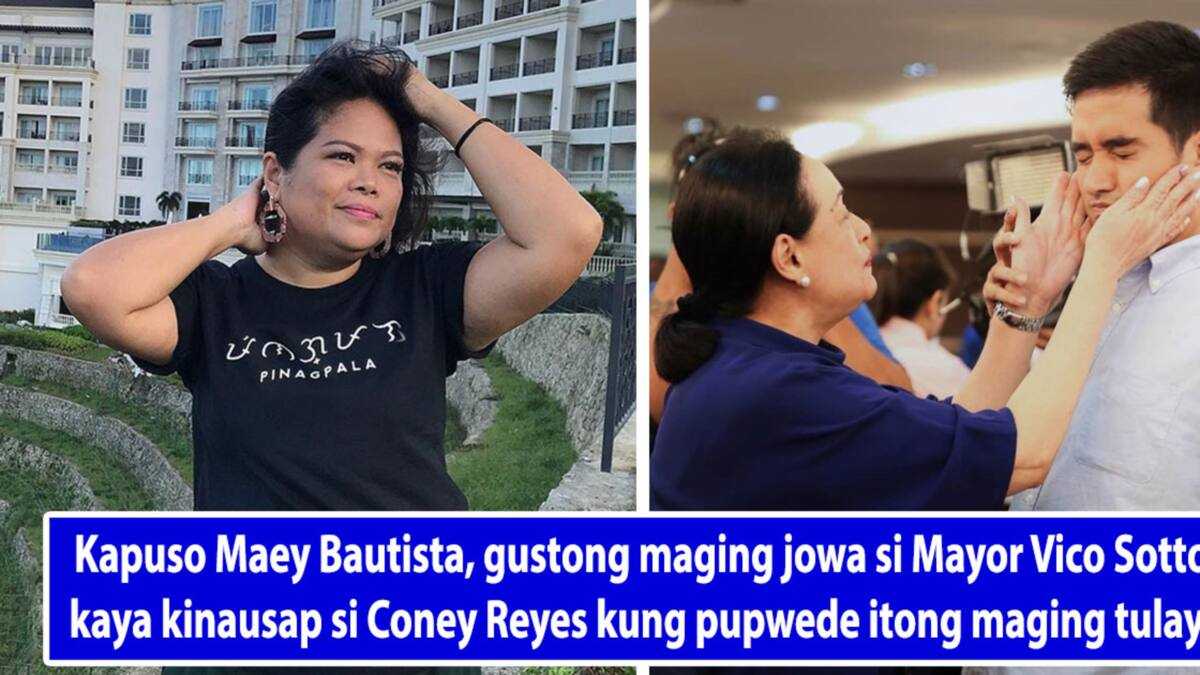 Kapuso Maey Bautista, trip maging jowa si Mayor Vico Sotto; Nag-apply kay Coney Reyes - KAMI.COM.PH
