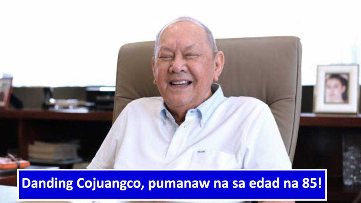 Eduardo "Danding" Cojuangco, Jr. dies at 85 - KAMI.COM.PH