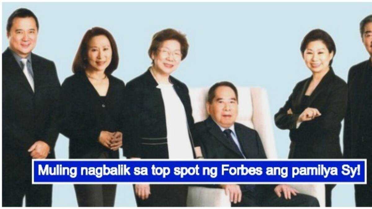 Yayamanin! Sy siblings ace the 2019 Forbes Philippines Rich List - KAMI ...