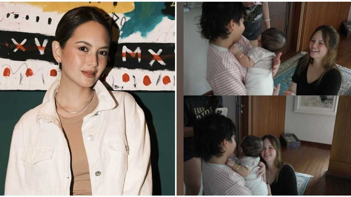 Ellen Adarna happily shares new snaps of Elias Modesto with Baby Liana ...