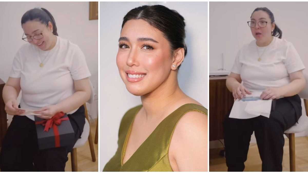 Video ng reaksyon ni Marjorie Barretto sa regalo ni Dani Barretto, nag-viral - KAMI.COM.PH