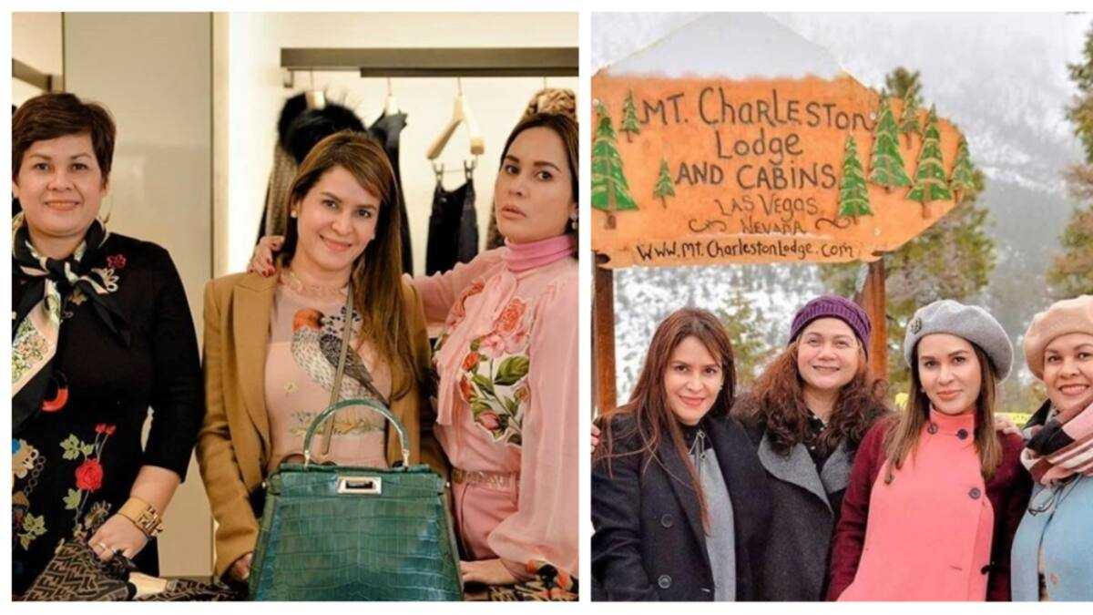 In photos: Jinkee Pacquiao’s luxurious bonding with siblings Janet and ...